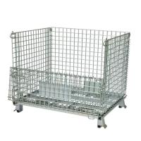 China Hot sale detachable stacking galvanized heavy duty industrial warehouse steel mattress fabric racks for sale