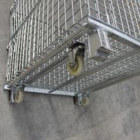 China Portable Metal Pallet Cages Heavy Duty Steel Storage Stackable Post Pallet Stillage for sale