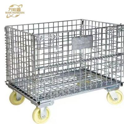 China Heavy duty warehouse industrial stacking storage steel metal post pallet for sale