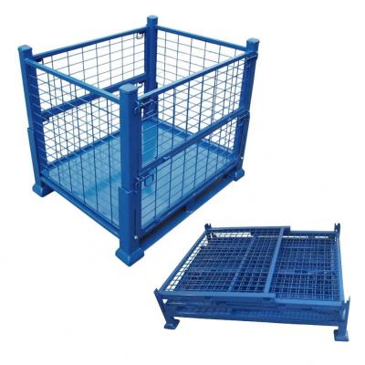 China Customized Forklift Durable Strength Steel Stacking Pallet Rack For Stock Tissue Rolls of Microfiber for sale