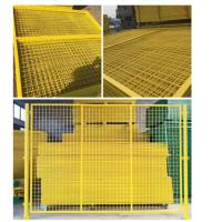 China Steel Warehouse Rack Parts Guardrail Enclosure Iron Wire Fence Welded Frame for sale
