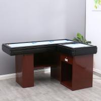China Whole net  lowest price  retail counter checkout supermarket restaurant modern store superior cashier desk for sale