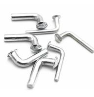China Polishing Warehouse Rack Parts Carbon Steel L Safety Pin For Glass Standoff Hardware for sale