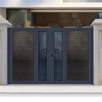 China Customized courtyard gates, garden gates, villa gates, manor gates, electric garden gates, and courtyard entrance gates for sale