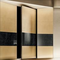 China Entry door, custom-made central axis door, armored door, high-end armored door, intricately carved entry door for sale