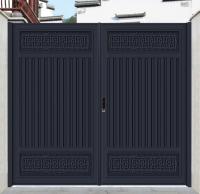 China Electric Aluminum Courtyard Gate with T6-T5 Aviation-grade Alloy and Remote Control in Custom Sizes for sale