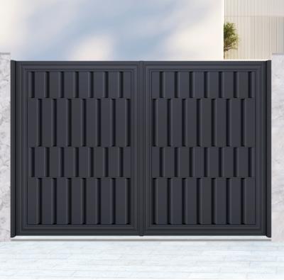 China Anti-Corrosion T6-T5 Aviation-grade Aluminum Alloy Courtyard Gate with Electric Switch for Modern Villas and Gardens for sale