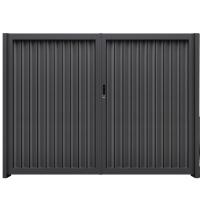China Anti-Corrosion T6-T5 Aviation-grade Aluminum Alloy Courtyard Gate with Electric Switch/Remote Control for Modern Villas for sale