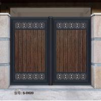 China Custom Size T6-T5 Aviation-grade Aluminum Alloy Courtyard Gate with Electric Control for Villas and Gardens for sale