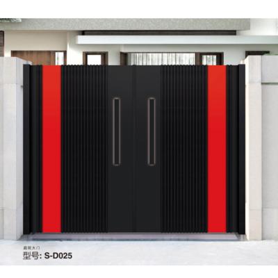 China Modern T6-T5 Aviation-grade Aluminum Alloy Courtyard Gate with Electric Control and Custom Size Options for sale