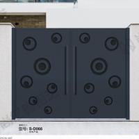 China Custom Size T6-T5 Aviation-grade Aluminum Alloy Courtyard Gate with Electric Control for Villa and Garden for sale