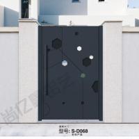 China Custom Size T6-T5 Aviation-grade Aluminum Alloy Courtyard Gate with Electric Control for Villas and Gardens for sale