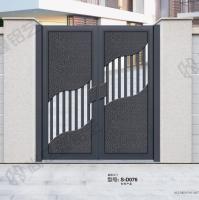 China Luxury Modern T6-T5 Aviation-grade Aluminum Alloy Custom Size Electric Control Courtyard Gate for Villa Gardens for sale