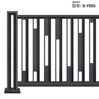 China Modern Minimalist Vertical Aluminum Yard Fence with High-Quality Metal and Matte Finish for Long-Lasting Durability for sale