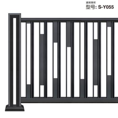 China Modern Minimalist Vertical Aluminum Yard Fence with High-Quality Metal and Matte Finish for Long-Lasting Durability for sale