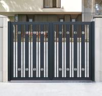China Modern T6-T5 Aviation-grade Aluminum Alloy Courtyard Gate with Electric Control and Custom Size Options for sale