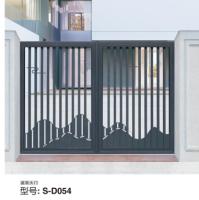 China Modern T6-T5 Aviation-grade Aluminum Alloy Custom Size Electric Control Courtyard Gate for Villa Gardens for sale