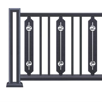 China Custom High-Quality Metal Villa Yard Railing with Matte Finish and Long-Lasting Durability for sale