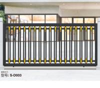 China Custom Size T6-T5 Aviation-grade Aluminum Alloy Courtyard Gate with Electric Control for Villa Gardens for sale