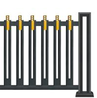 China Custom Outdoor Anti-Rust Aluminum Fencing - Luxury Decorative Villa Railing for Garden Boundaries for sale