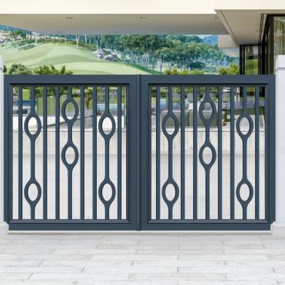 China Luxury T6-T5 Aviation-grade Aluminum Alloy Villa Entrance Gate with Electric Control and Custom Size for sale
