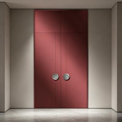 China Modern T6-T5 Aviation-grade Aluminum Alloy Entrance Door with 304 Stainless Steel Hardware and Electric Switch/Remote Control for sale