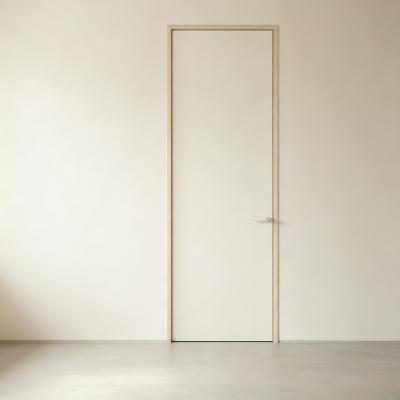 China Custom Size T6-T5 Aviation-grade Aluminum Wood Composite Soundproof Interior Door with 304 Stainless Steel Hardware for sale