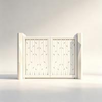 China Luxury Custom Size T6-T5 Aviation-grade Aluminum Alloy Electric Control Courtyard Gate for Villa Gardens for sale