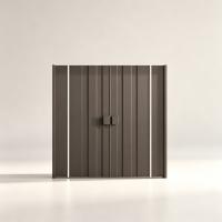 China Luxury Custom Size T6-T5 Aviation-grade Aluminum Alloy Courtyard Gate with Electric Control for sale
