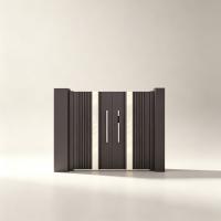 China Luxury Custom Size T6-T5 Aviation-grade Aluminum Alloy Electric Control Courtyard Gate for Villa Gardens for sale