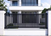 China Minimalist Design Anti-Corrosion Aluminum Courtyard Fence with Matte Finish for Outdoor Villa Guardrail for sale
