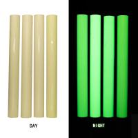 China Night Fluorescent Luminous Vinyl Printable Glow In The Dark Vinyl Film for sale
