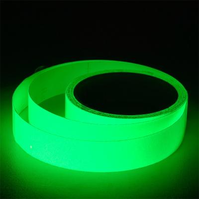China Photoluminescent Exit Sign Sticker Glow in the Dark Tape for Stairsteps for sale