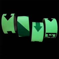 China Photoluminescent Exit Sign Sticker Glow in the Dark Tape for Stairsteps for sale