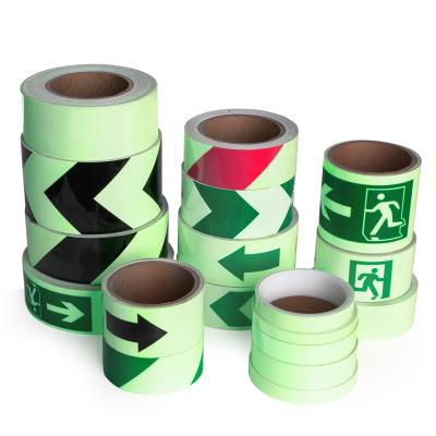 China Green OEM Night Waterproof Glow In The Dark Tape for sale
