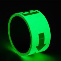 China PET PVC Rainbow Iridescent Glow in the Dark Tape for sale