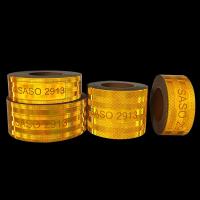 China SASO2913 Retro Reflective Markings High Visibility Tape For Trailer Truck for sale