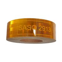 China Metalized Radium SASO 2913 Reflective Tape Stickers Custom for Warning for sale