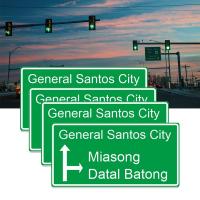 China 3mm Retroreflectivity Reflective Safety Signs For Highway Street for sale