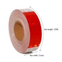 China DOT C2 Conspicuity Making Reflective Warning Tape Hi Vis For Trailers for sale