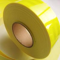 China Custom Dot Conspicuity Reflective Tape On Trucks Fluorescent Yellow Green for sale