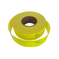China Waterproof Fluorescent Yellow Green DOT Tape for Heavy Duty Vehicles for sale