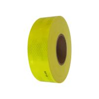 China Conspicuity Yellow Safety DOT Reflective Tape Marking Weather Resistant for sale