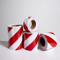 China Biocolor Safety Reflective Conspicuity Tape Sticker Black And Yellow White And Red Arrow for sale