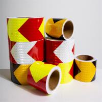 China Honeycomb Crystal Lattice Reflective Film Traffic Safety Reflective Warning Tape for sale
