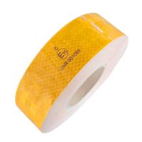 China High Visibility Micro Prismatic Retro Reflective Tape Sticker ECE 104R for sale