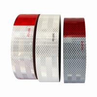 China Custom 2 inch*150feet Retro DOT C2 Reflective Tape Stickers For Trailers Trucks for sale