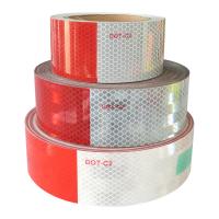 China ECE104 SASO2913 Vehicle Conspicuity Markings Dot C2 Reflective Tape For Truck Safety for sale
