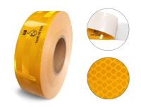 China ECE 104R Vehicle Retro Reflective Conspicuity Tape White Yellow Red Emark for sale