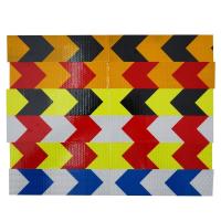 China Hexagonal Prism Structure Self Adhesive Vehicle Reflective Warning Tape for Trucks for sale